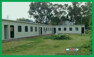Aulas Prefabricadas de lamina pintro en México | COMECA